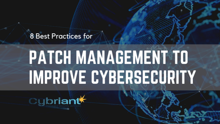 Best Practices for Patch Management | Call Cybriant Today
